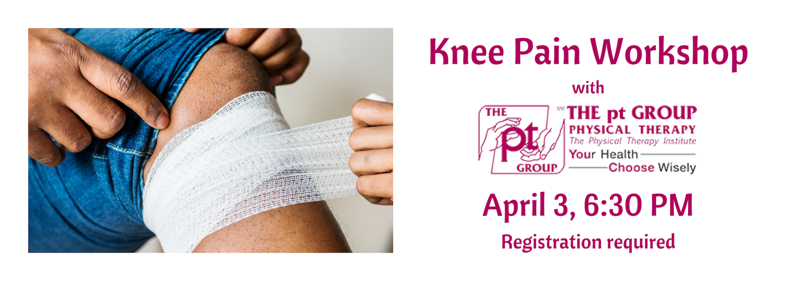 Knee Pain Workshop 2019 04 03 – Moon Township Public Library