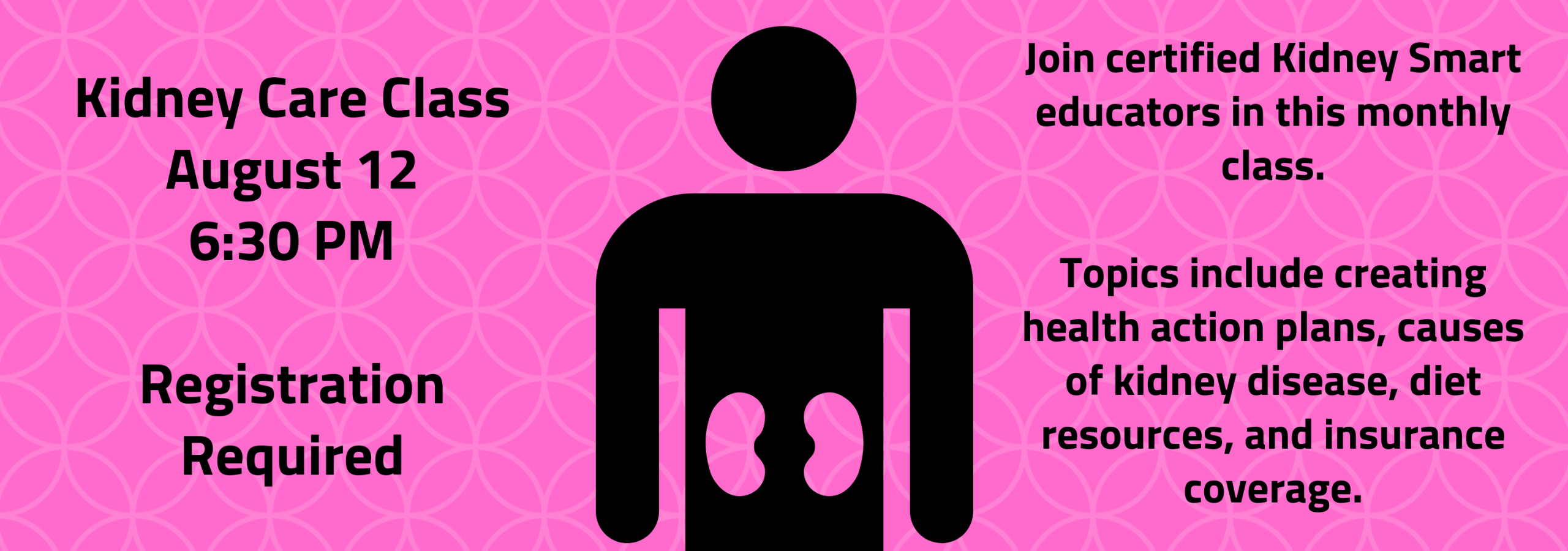 Kidney Care Class 2019 08 12 – Moon Township Public Library