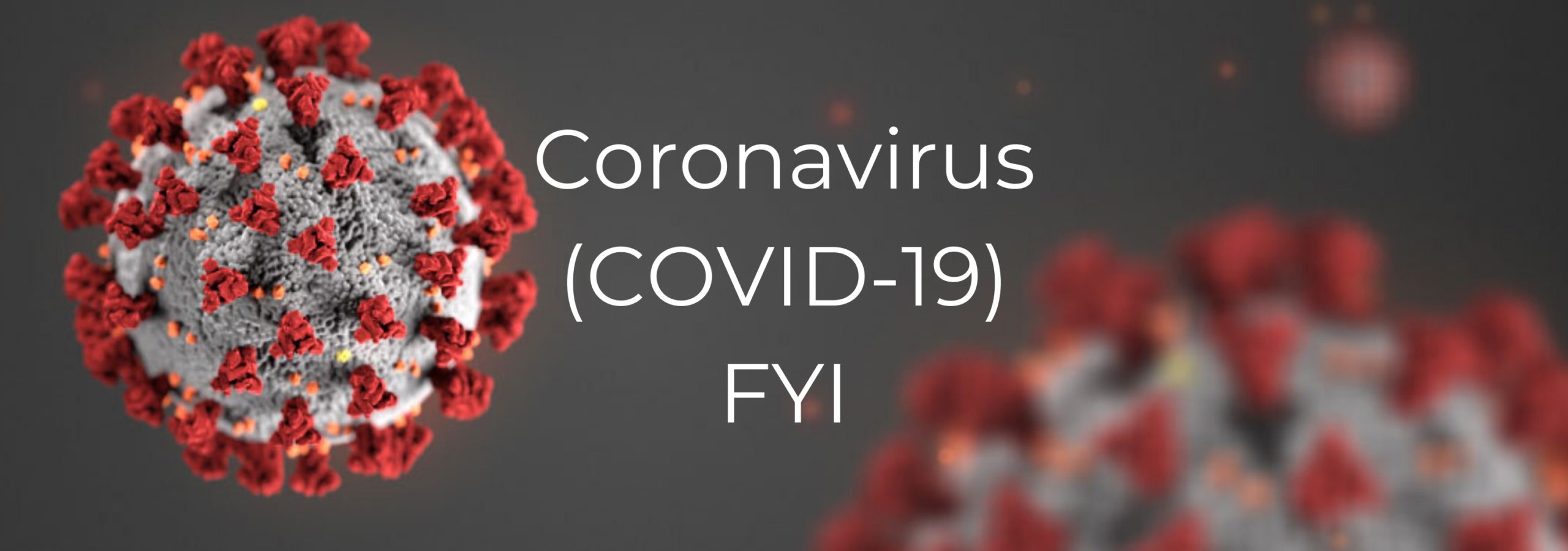 Coronavirus (COVID-19) FYI banner – Moon Township Public Library