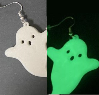 3d print ghosts arms out – Moon Township Public Library