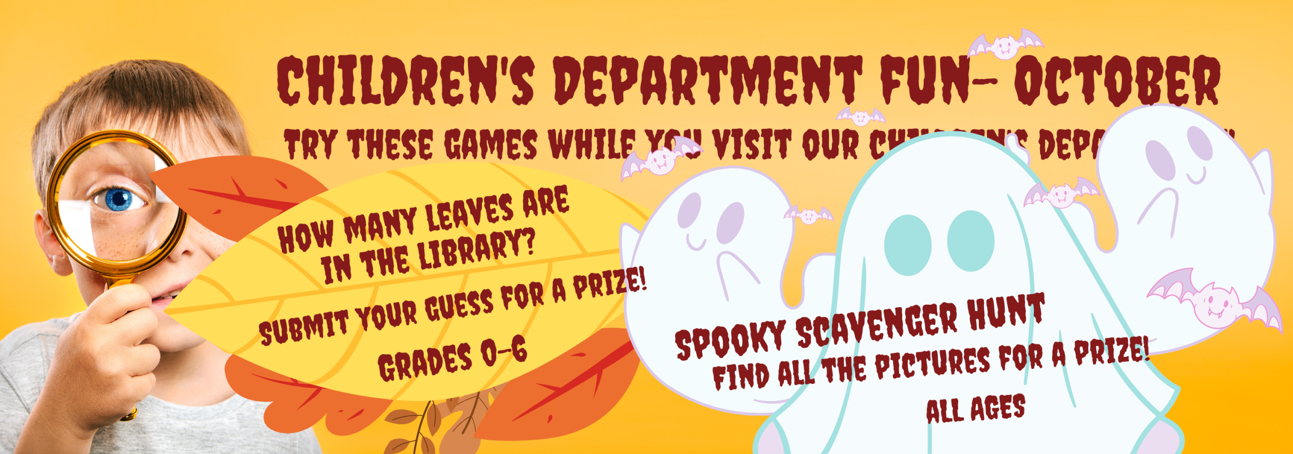 Children’s Department Fun 2022 10 18 – Moon Township Public Library
