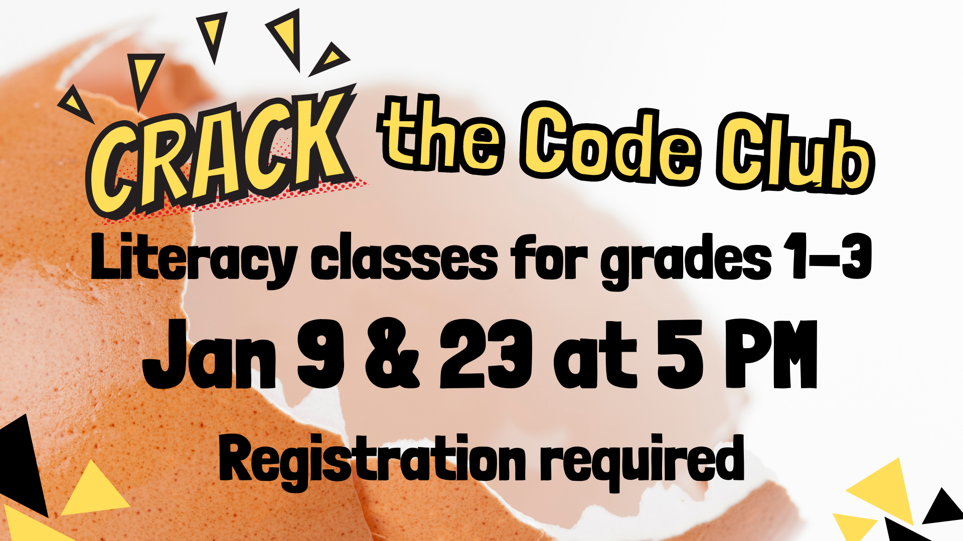 Crack the Code club 2023 01 09 – Moon Township Public Library