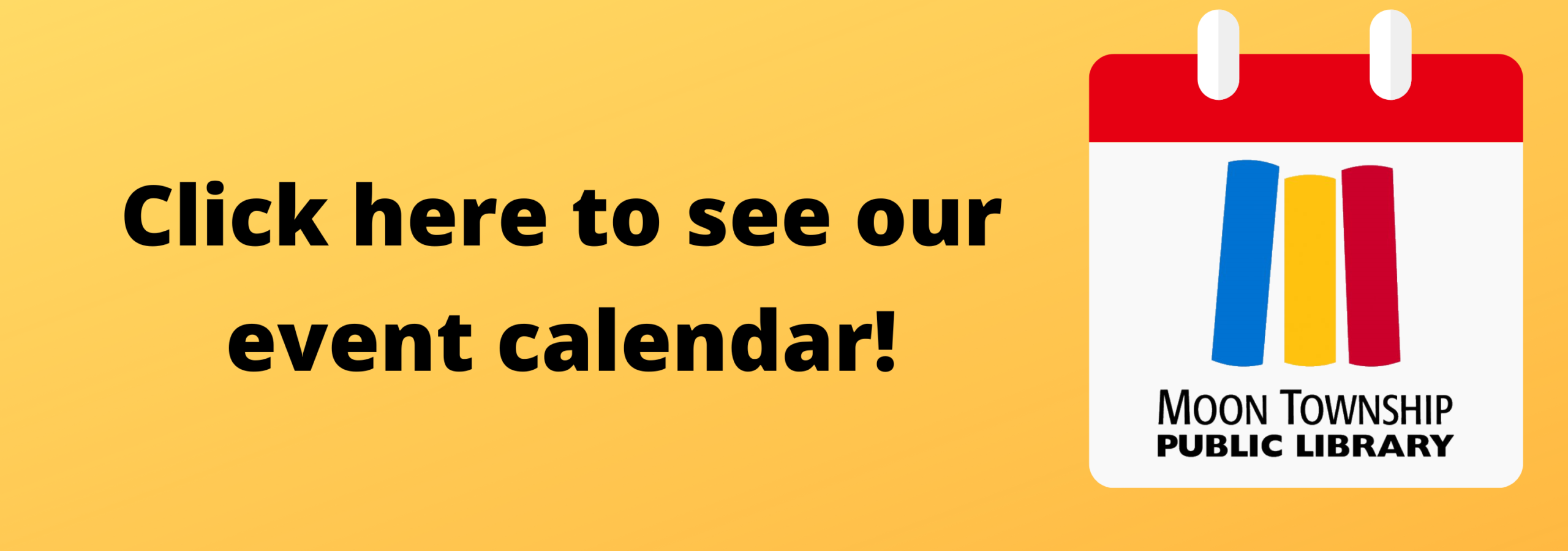event calendar banner – Moon Township Public Library