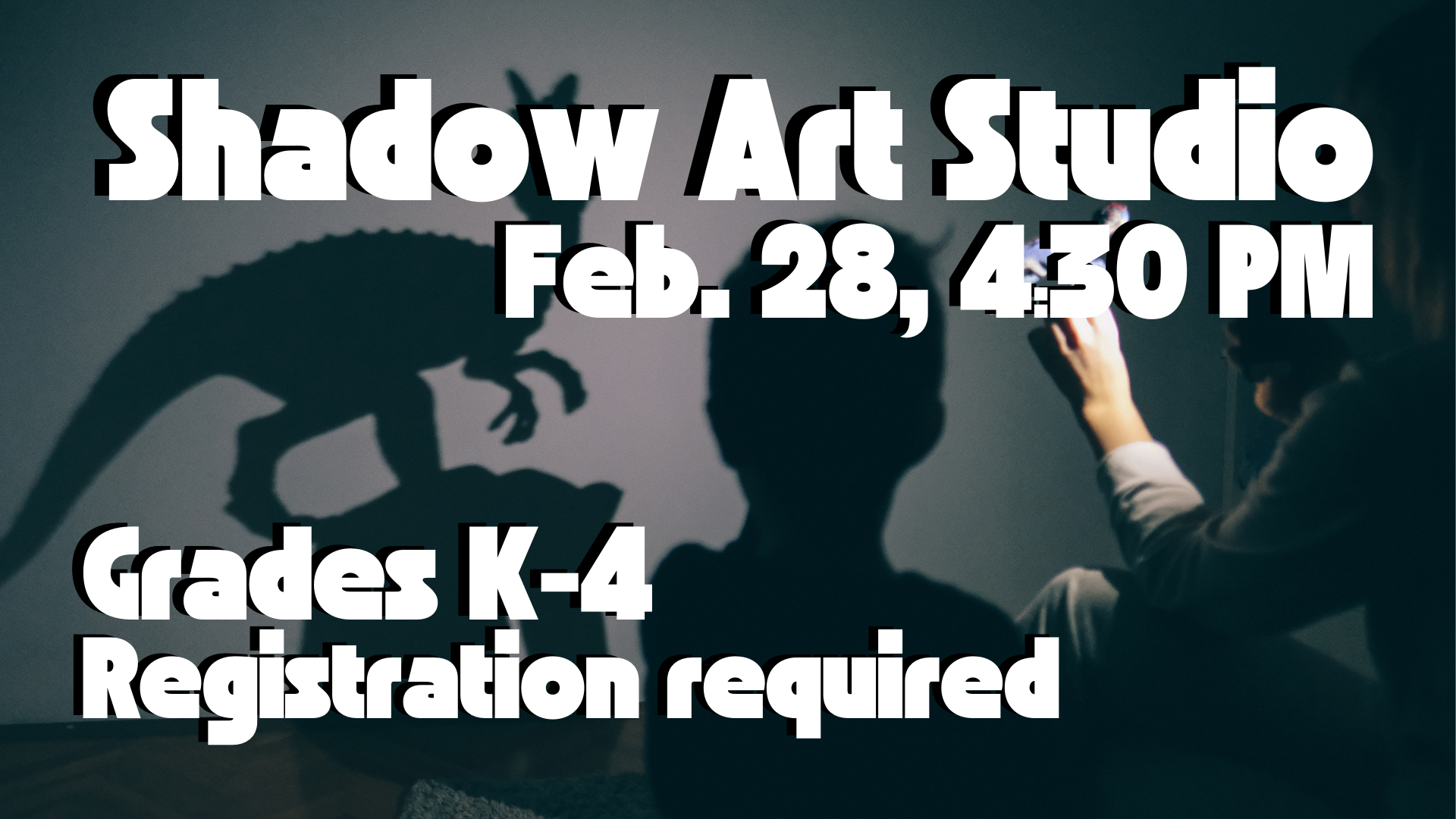 Shadow Art Studio 2023 02 28 – Moon Township Public Library