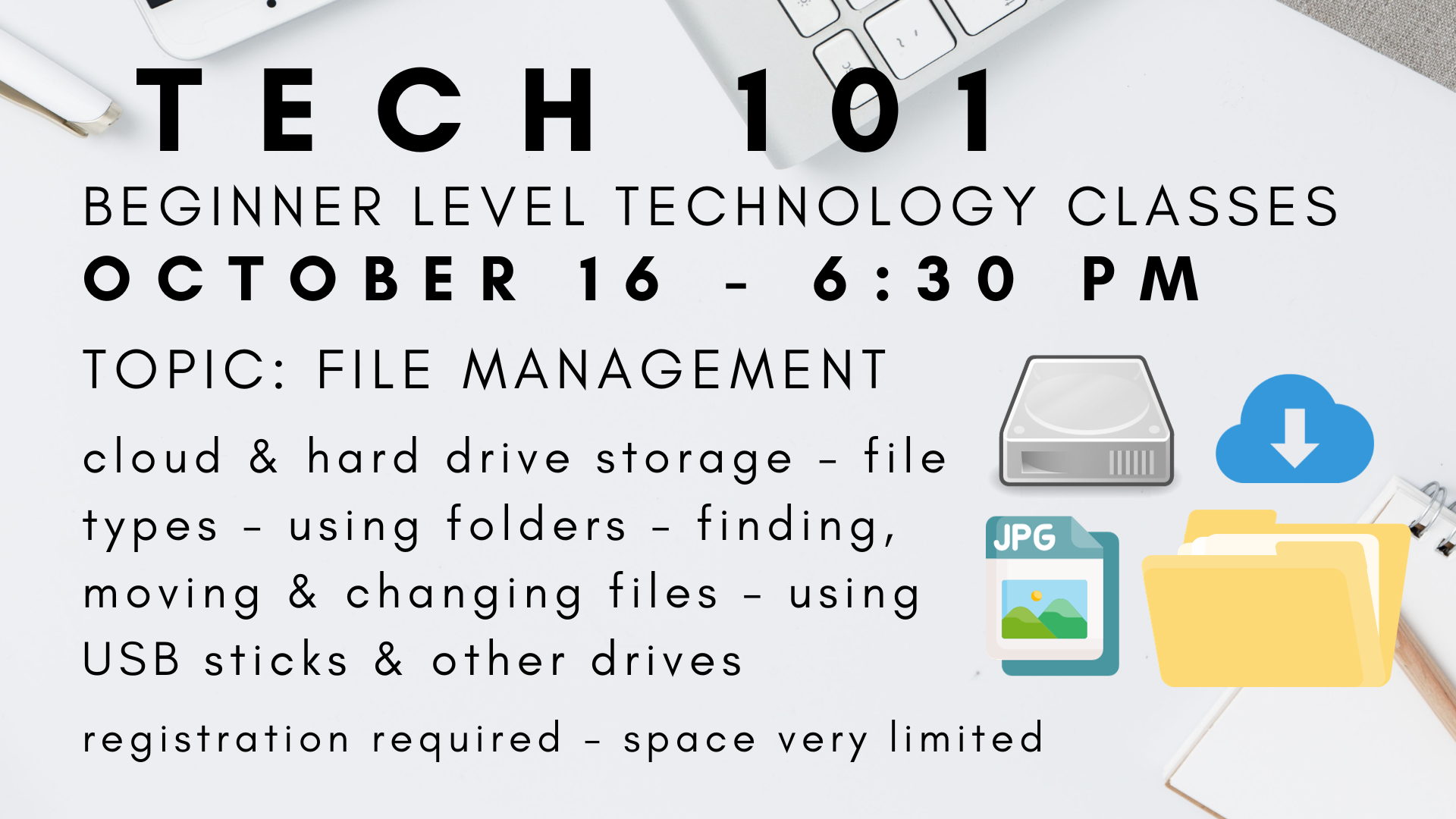 Tech 101 File Management 2023 10 16 – Moon Township Public Library