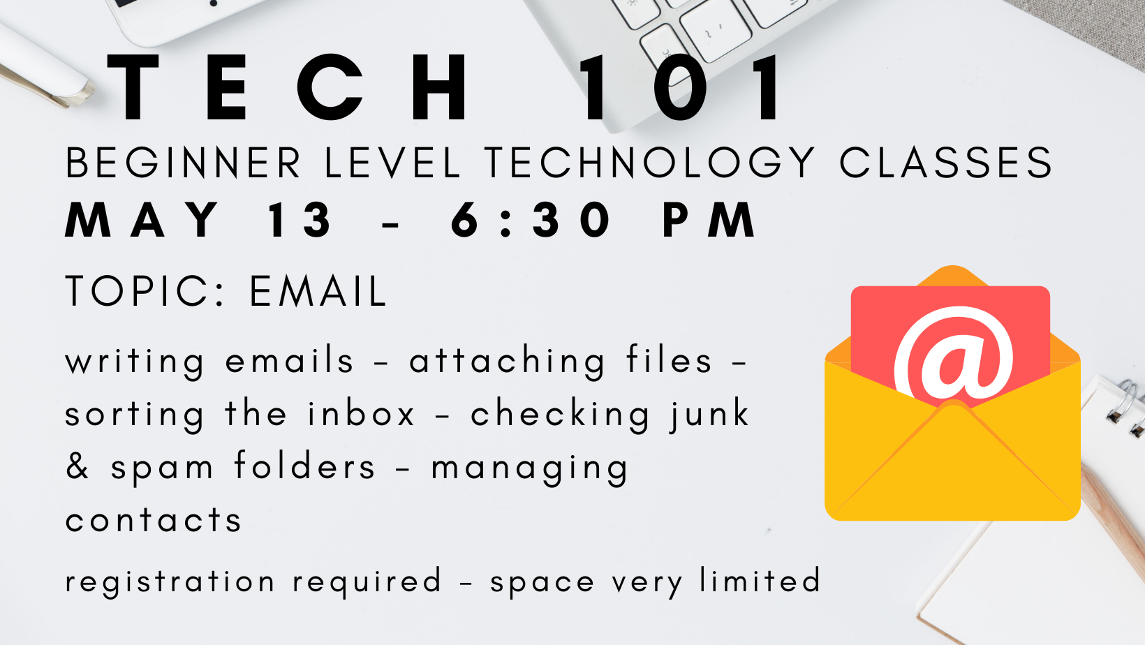 Tech 101 Email 2024 05 13 – Moon Township Public Library