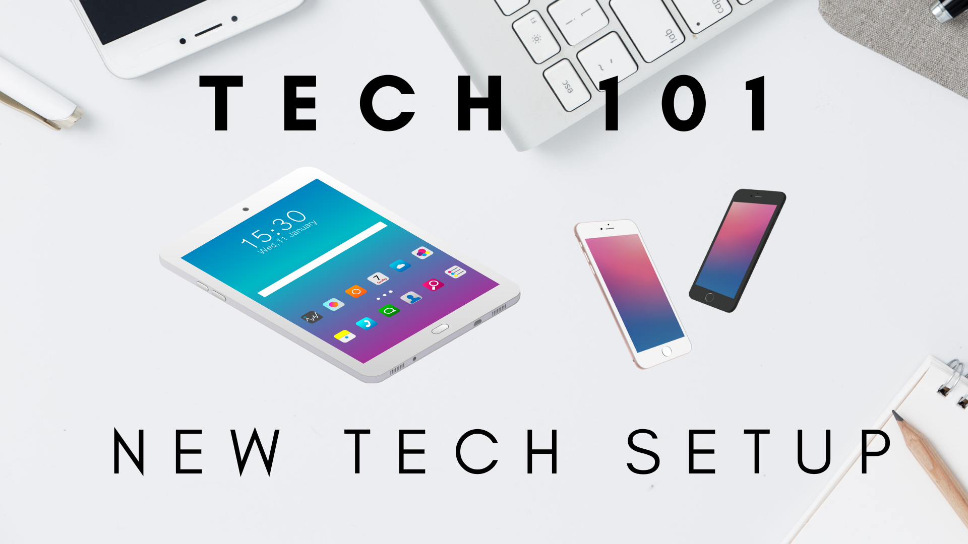 Tech 101 new tech setup featured image v2 – Moon Township Public Library