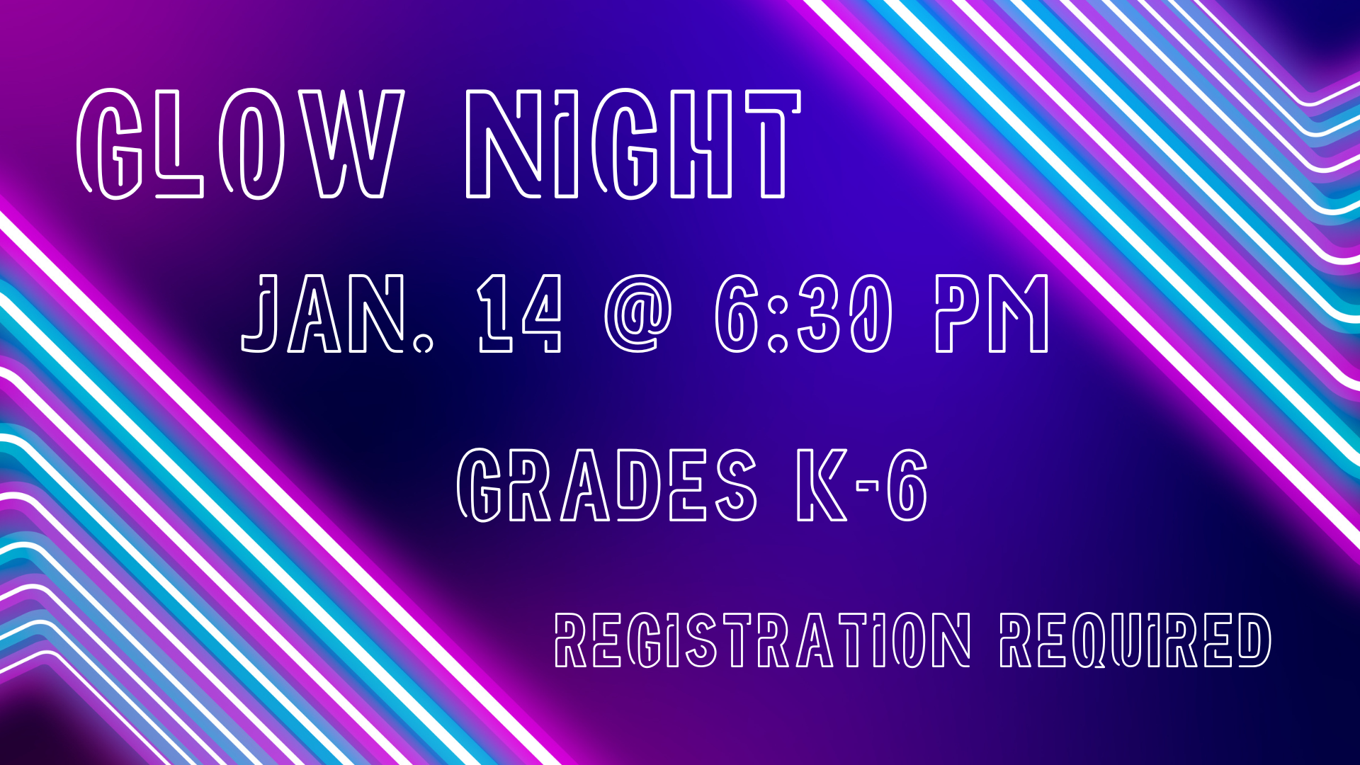 glow night 2026 01 14 – Moon Township Public Library
